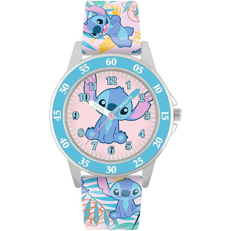 Reloj infantil analógico Stitch Disney